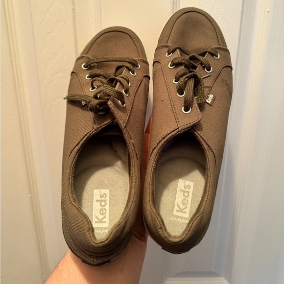 Keds | Shoes | Army Green Keds | Poshmark